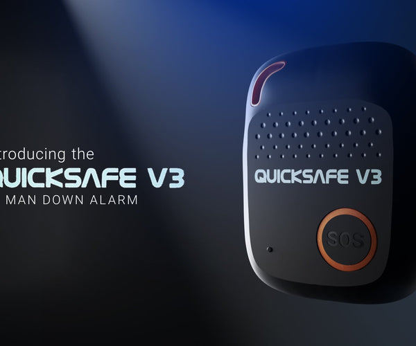 Man Down Alarms | V3 Man Down Alarm Device – Quicksafe Security
