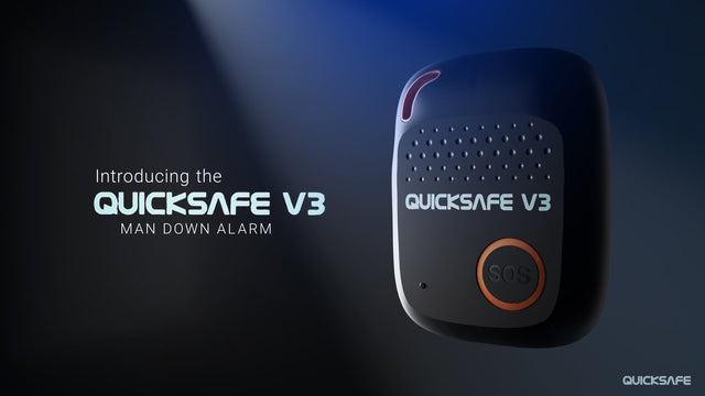 Man Down Alarms | V3 Man Down Alarm Device – Quicksafe Security